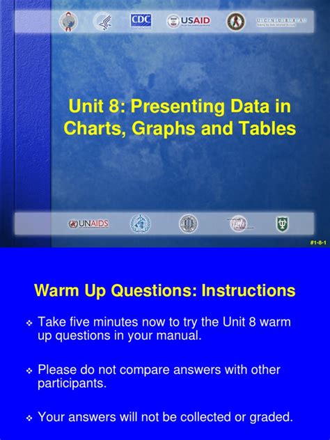 Unit 8 Presenting Data In Charts Graphs And Tables Pdf Chart