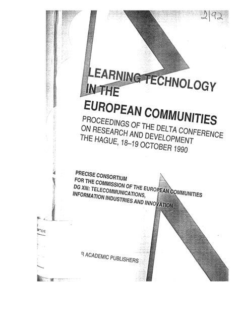 PDF On The Concept Of Reusability In Educational Design