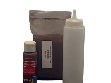 Brown Flocking Kit Flocking Unlimited