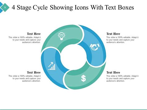 Stage Cycle Arrows Process Technology Growth Icons Planning Presentation Graphics