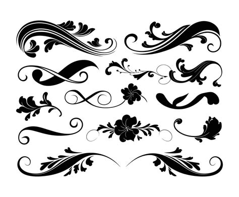 Suave Curvas Silueta Colección Modelo 53477079 Vector En Vecteezy