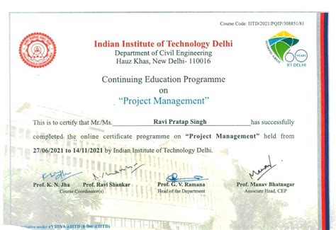 Ravi Pratap Singh On Linkedin Projectmanagement Iitdelhi