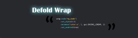 Defold Wrap · Issue 230 · Defoldasset Portal · Github