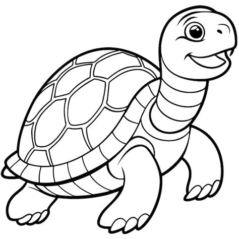 A Turtle With A Turtle Face And A Drawing Of A Turtle Premium Ai