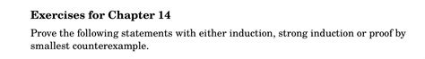 solved exercises for chapter 14 prove the following