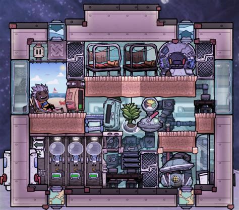 Simple Rocket Interior Design [oxygen Not Included Spaced Out