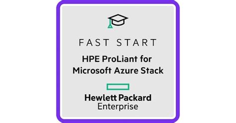 Jarosław Nowakowski On Linkedin Fast Start Hpe Proliant For Microsoft Azure Stack Was Issued