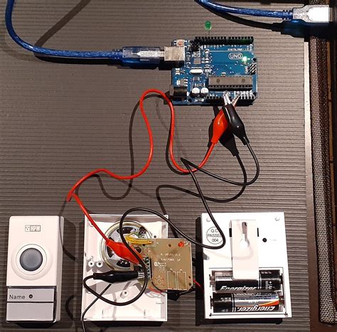 433mhz Remote Control By Hacking A Wireless Doorbell Arduino And Raspberry Pi Projects Core