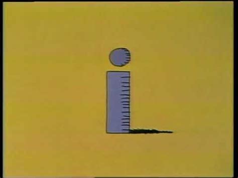 Classic Sesame Street Letter I With Bouncing Dot Youtube
