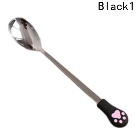 1 Pcs Stainless Steel Cute Cat Claw Coffee Spoons Grandado