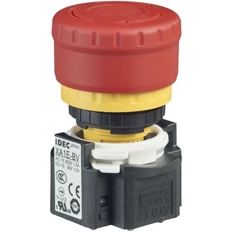 Idec Xa1e Bv313r Xa Emergency Stop Switch Non Illuminated 16mm Turnpull