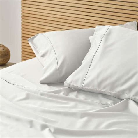 Koo Bamboo Cotton Sheet Set White Koo Home Store