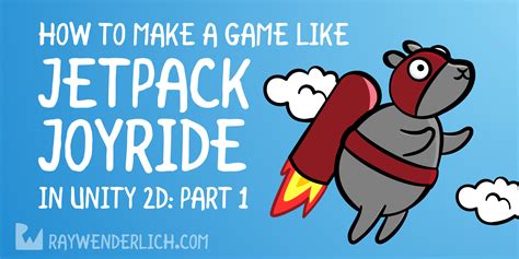 create a game like jetpack joyride in unity 2d