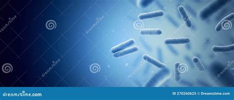 Bacteria Bacterium Blue Color Prokaryotic Microorganismscopy Space
