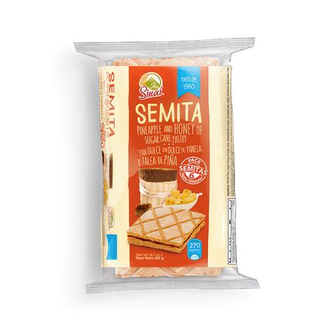 Semita De Piña Sinai Pan Dulce Relleno Pack 6 Latin Foods At Your Door