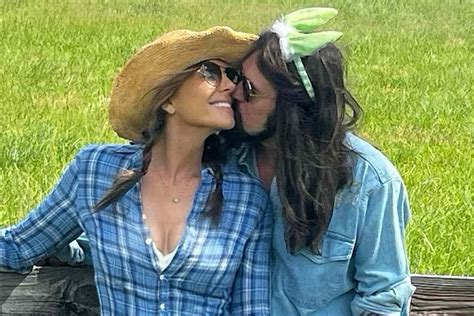 Billy Ray Cyrus And Elizabeth Hurley Spark Romance Rumors With Kissing Photo