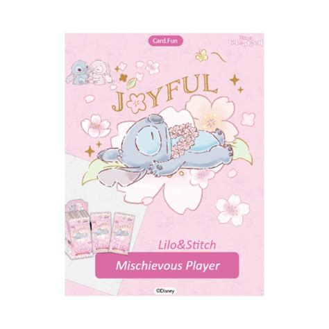 Card Fun Lilo And Stitch Mischievous Player 10 Packs Rapp Collect
