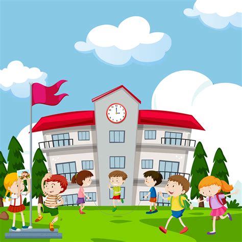 The School Clipart