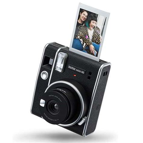 Fujifilm Instax Mini 40 Instant Camera With One Touch Selfie Mode