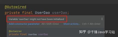 终究还是错付了——最爱的 autowired产生警告了 知乎