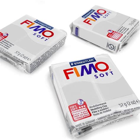 Fimo Soft Polymer Oven Modelling Clay Most Popular Colours 57g