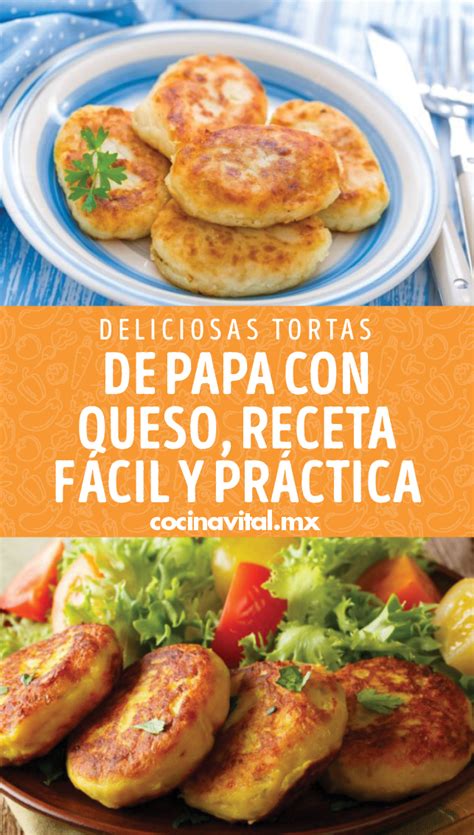 Deliciosas Tortas De Papa Con Queso Receta Fácil Y Práctica Recetas