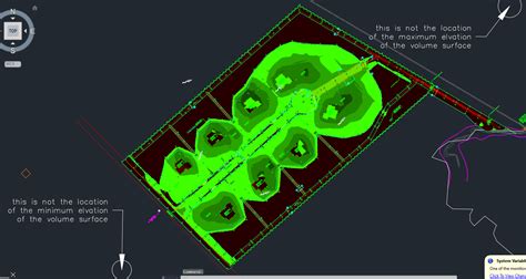 solved maximum fill location on a volume surface autodesk community