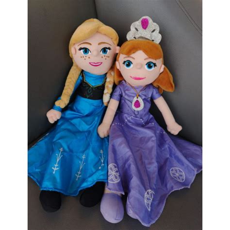 Jual Boneka Elsa Ana Dan Sofia Ukuran 55cm Shopee Indonesia