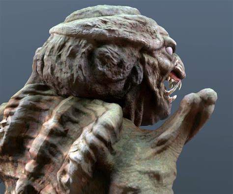 Artstation Pumpkinhead Renderable Game Ready Low Poly 3d Model Game