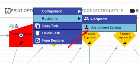 Task Menu Setting Recipients Integrify Task Menu Setting Recipients Integrify