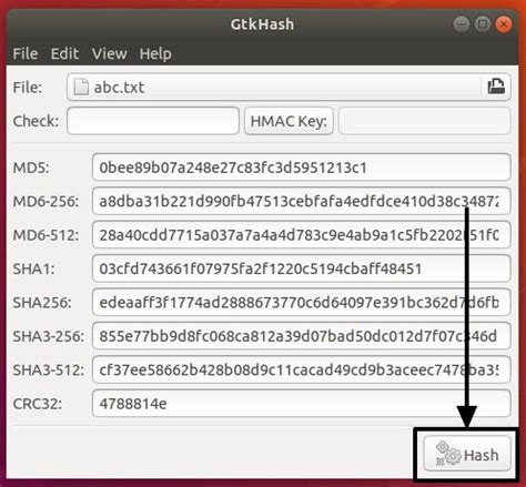How To Calculate The Checksum Of Files On Linux Using GtkHash A GUI Utility H S Media