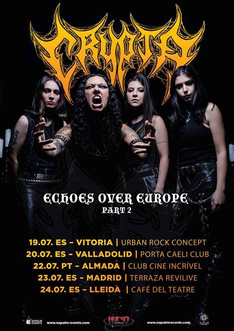 Crypta Recordamos Sus Fechas En España