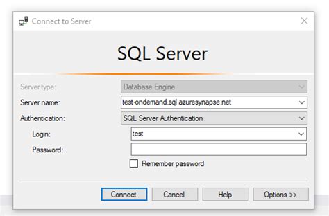 Cant Access Azure Synapse Spark Tables Through Ssms Stack Overflow