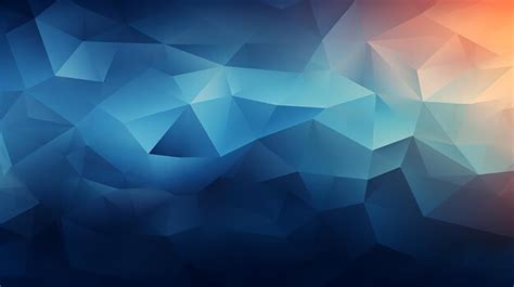 A Blue Blue And Orange Abstract Geometric Background With A Blue And