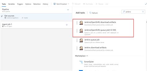Jenkins OpenShift Integration Visual Studio Marketplace