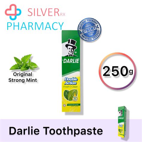 [exp 09 2025] Darlie Double Action Original Strong Mint Toothpaste 250g [single Twin]
