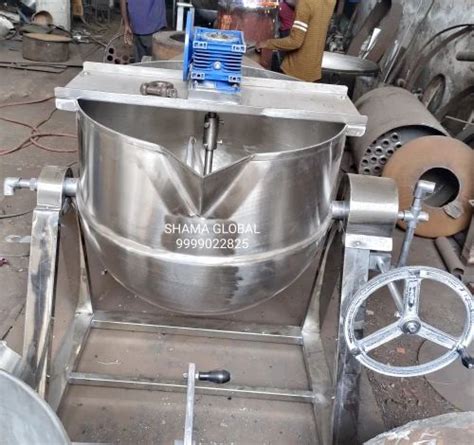 Stainless Steel Commercial Ss Steam Jacketed Kettle 500 L At ₹ 85000