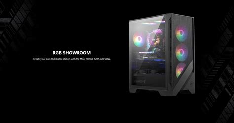 Case Msi Mag Forge A Airflow Atx Fan Rgb Pcbienhoa