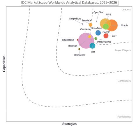 Opentext Leader In 2025 Idc Marketscape Worldwide Analytical Databases