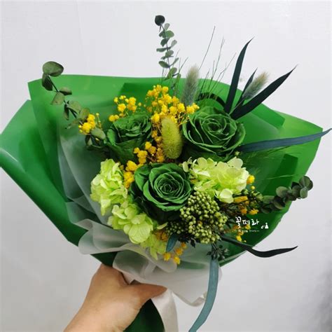 초록장미 졸업식꽃다발 강남 압구정 프리저브드플라워 장점 꽃페라 일산꽃집 선물과꽃 네이버 블로그