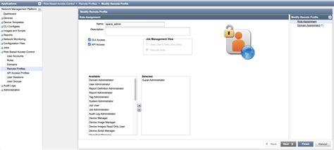 [junos space] remote user login displays no roles assigned for the user