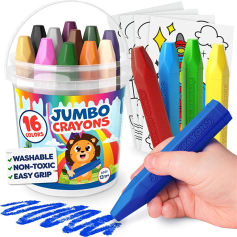 Crayola 52 0389 Crayons Jumbo Pack Of 2 Toys And Games