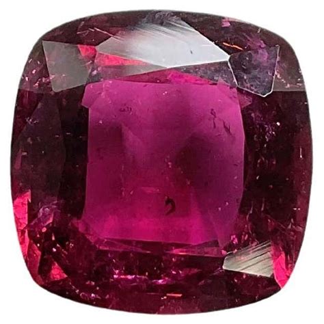 6 10 Carats Natural Red Rubellite Tourmaline Kite Cut Stone For Jewelry