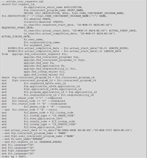 Top 7 Oracle Dba Scripts Oracle E Business Suite