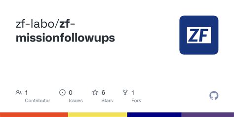 Github Zf Labozf Missionfollowups