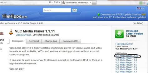 VLC Media Player Crashed When Streaming Network Techyv Com