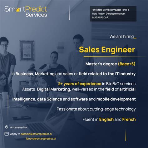 recrutement smartpredict on linkedin smartpredict salesengineer