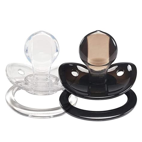 Littleforbig Bigshield Adult Sized Pacifier Candy Gloss Pacifiers Set