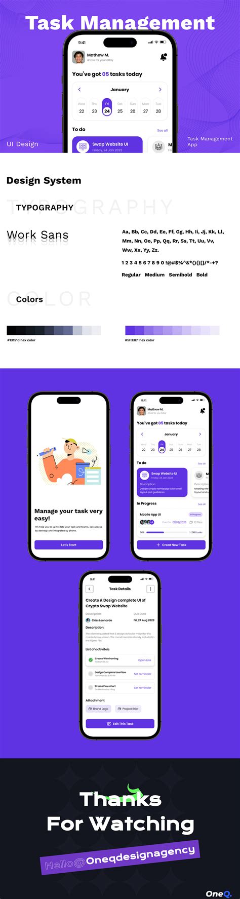 Task Management Mobile App UI To Do Mobile App UI On Behance