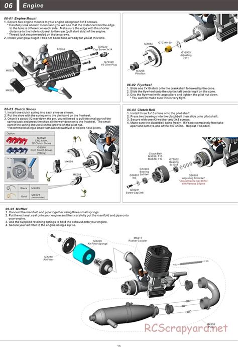 Cen Matrix Sc Instruction Manual 9581 • Rcscrapyard Radio